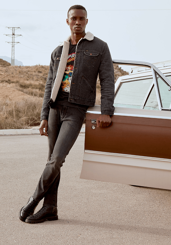 Jeans Hombre Larston Slim Fit Like A Champ - Wrangler Chile