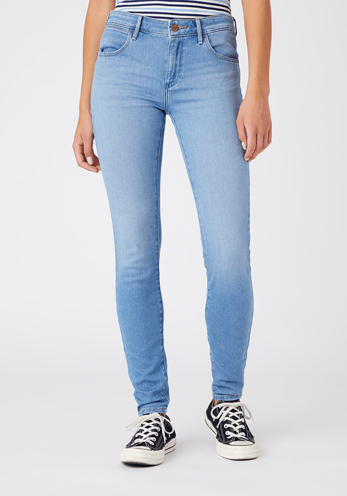 Jeans Mujer Skinny Fit Light Sky - Wrangler Chile