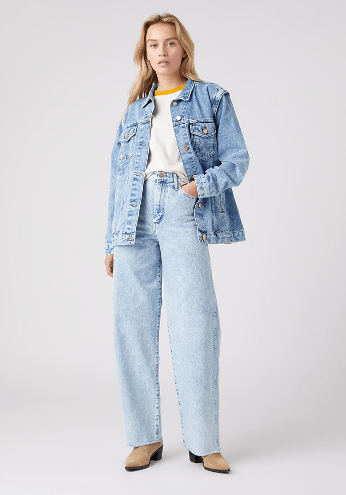 Jeans Mujer Tiro Alto Barrel Baggy Fit Let It Go - Wrangler Chile